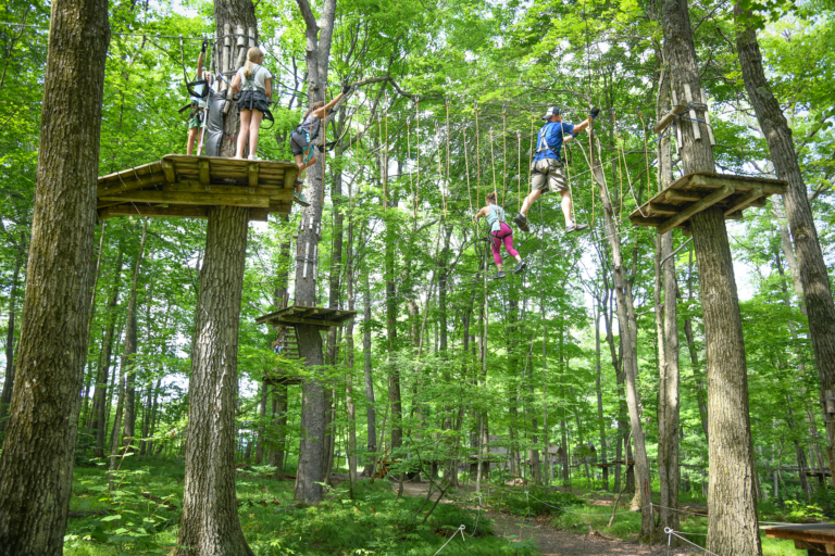 Exciting Outdoor Fun @ Bristol Mountain Aerial Adventures