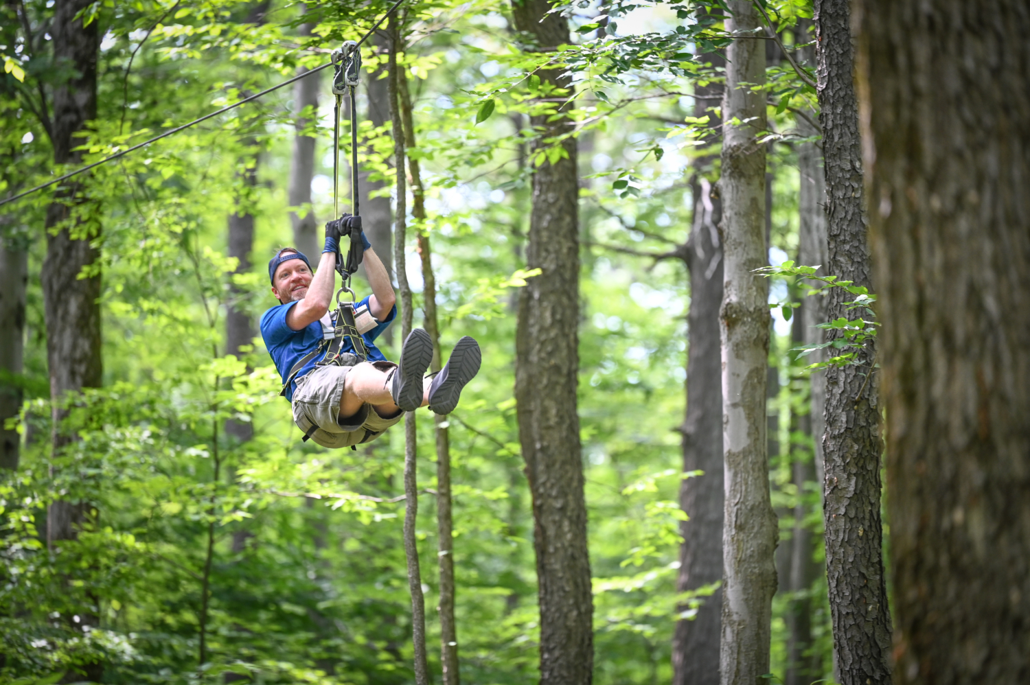 Aerial Adventure Park at Bristol Mountain | Climb, Zip & Explore Outdoors