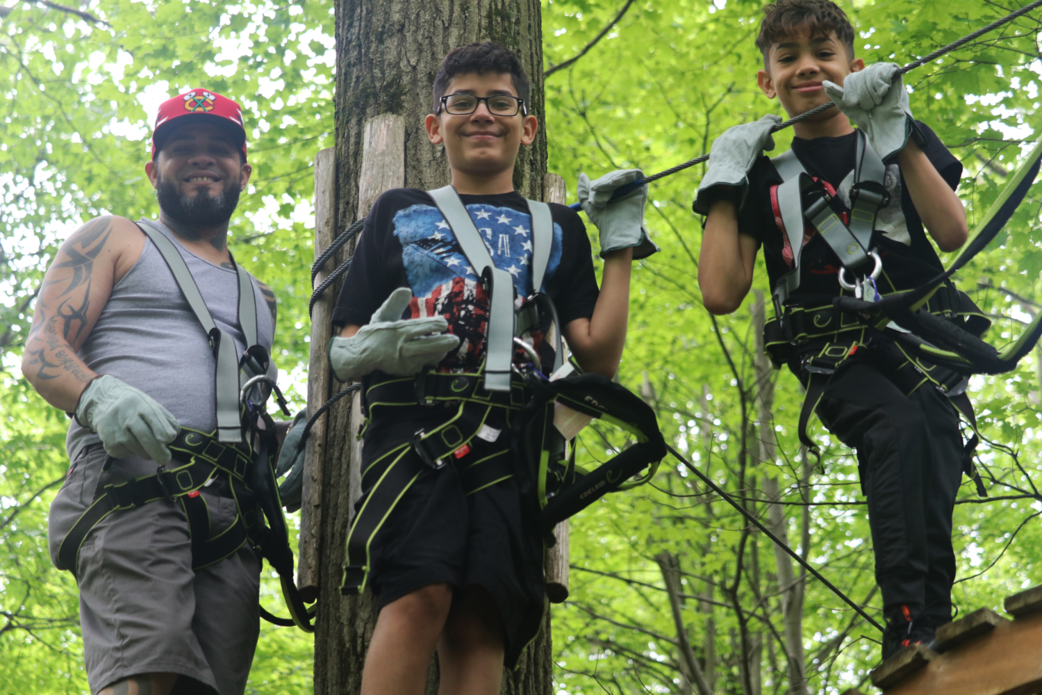 Group Adventures & Team Building at Bristol Mt Aerial Adventures